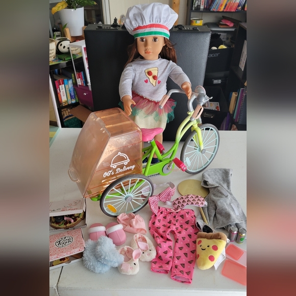 Our Generation | Toys | Guc Our Generation Doll Bike And Accessories ...